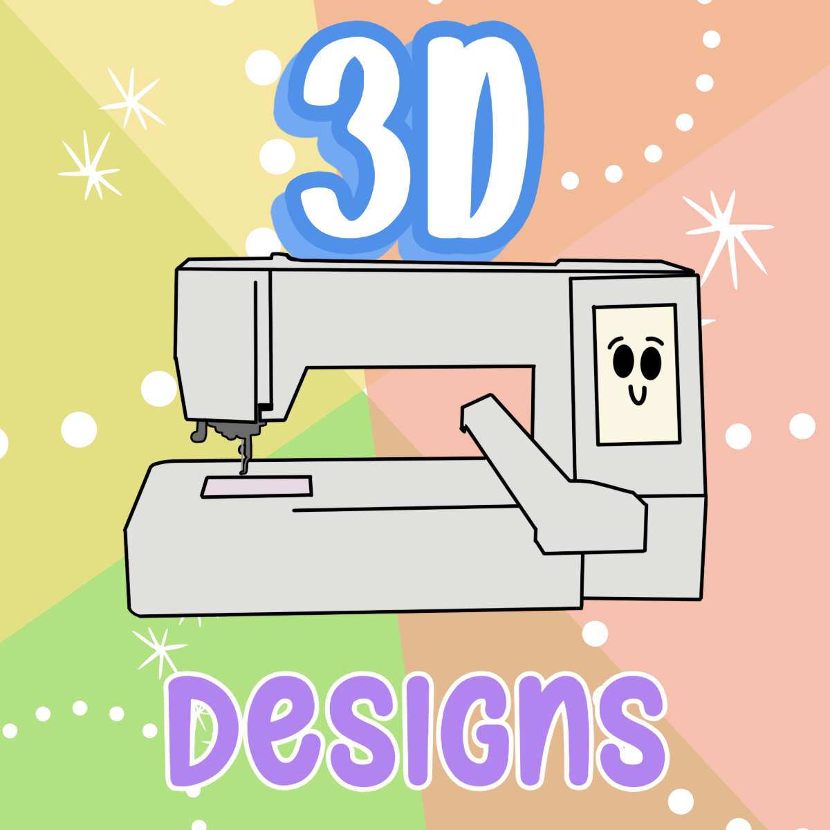 3D Puff Designs – Designs by Drea