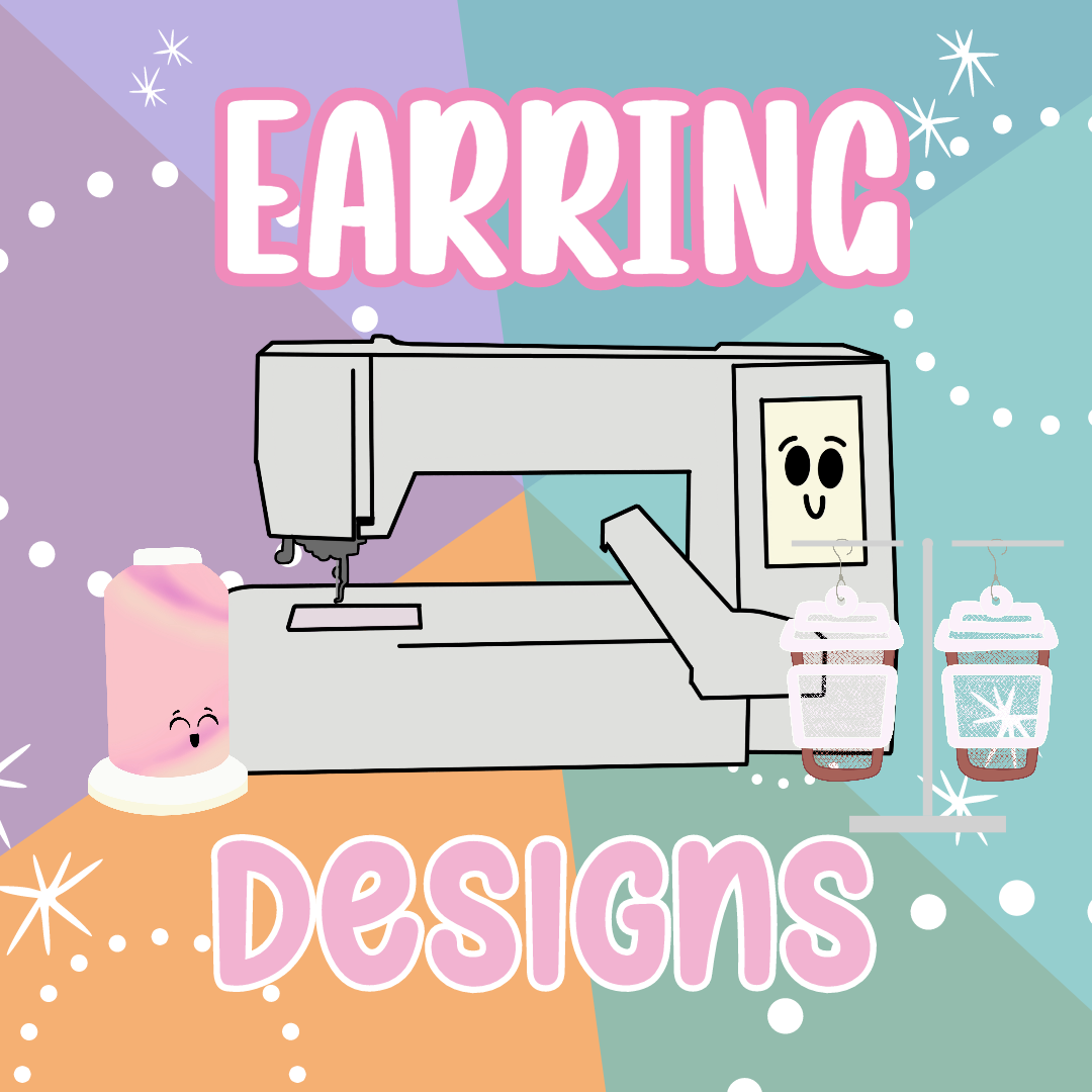 Earring EMB Designs – Designs by Drea