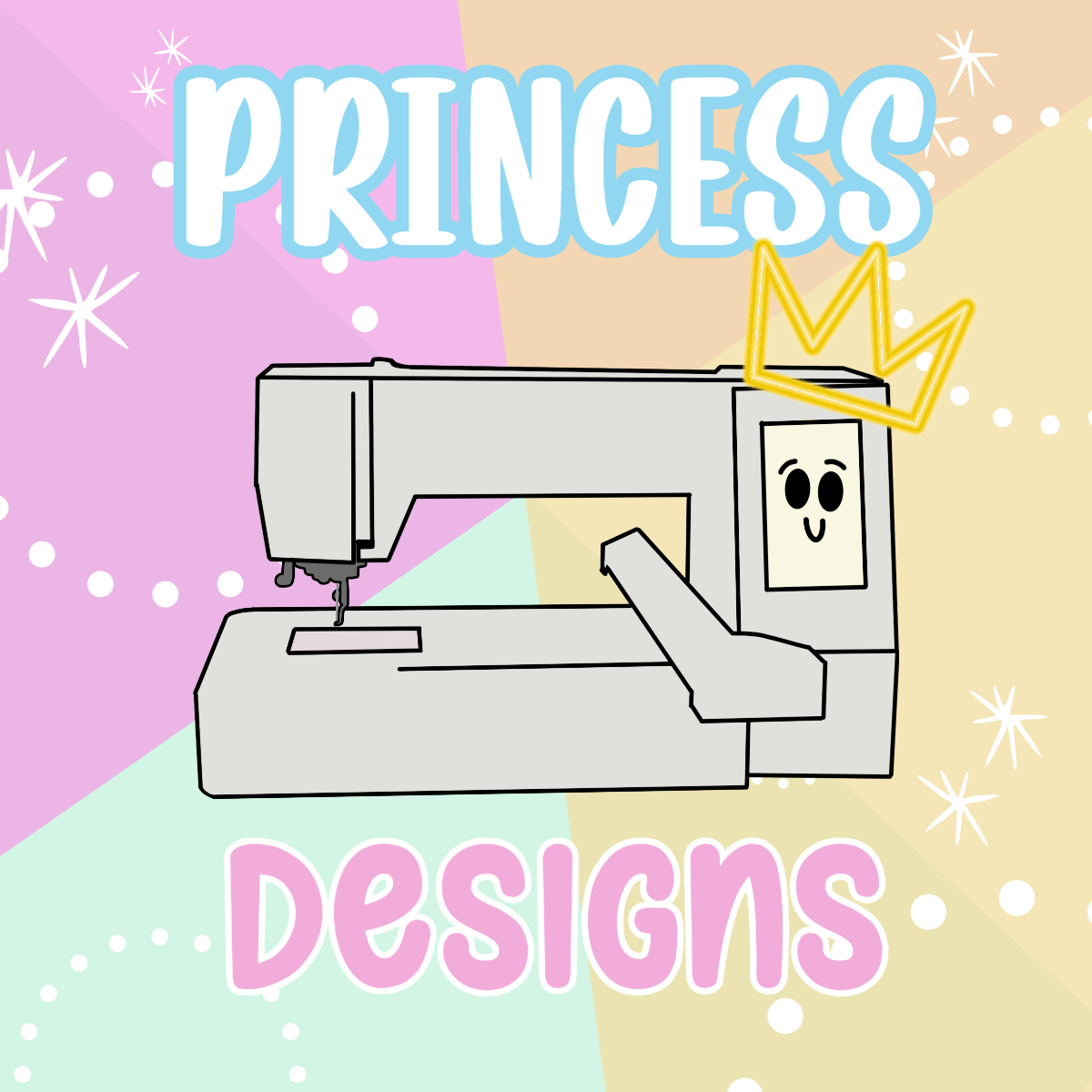 Private Princess EMB – Designs by Drea