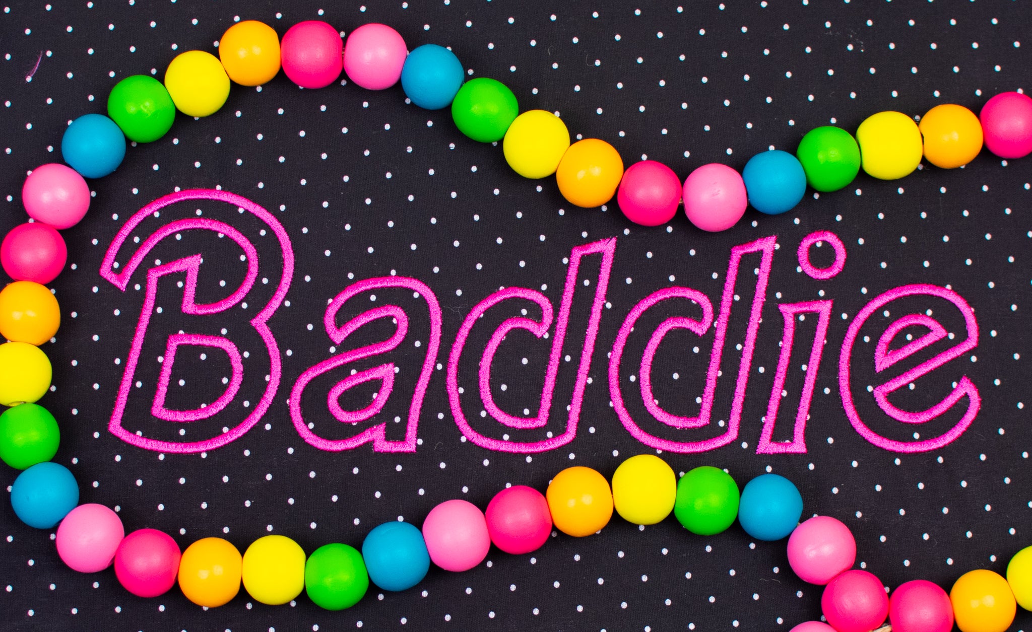 Big Baddie Embroidery Design – Designs by Drea