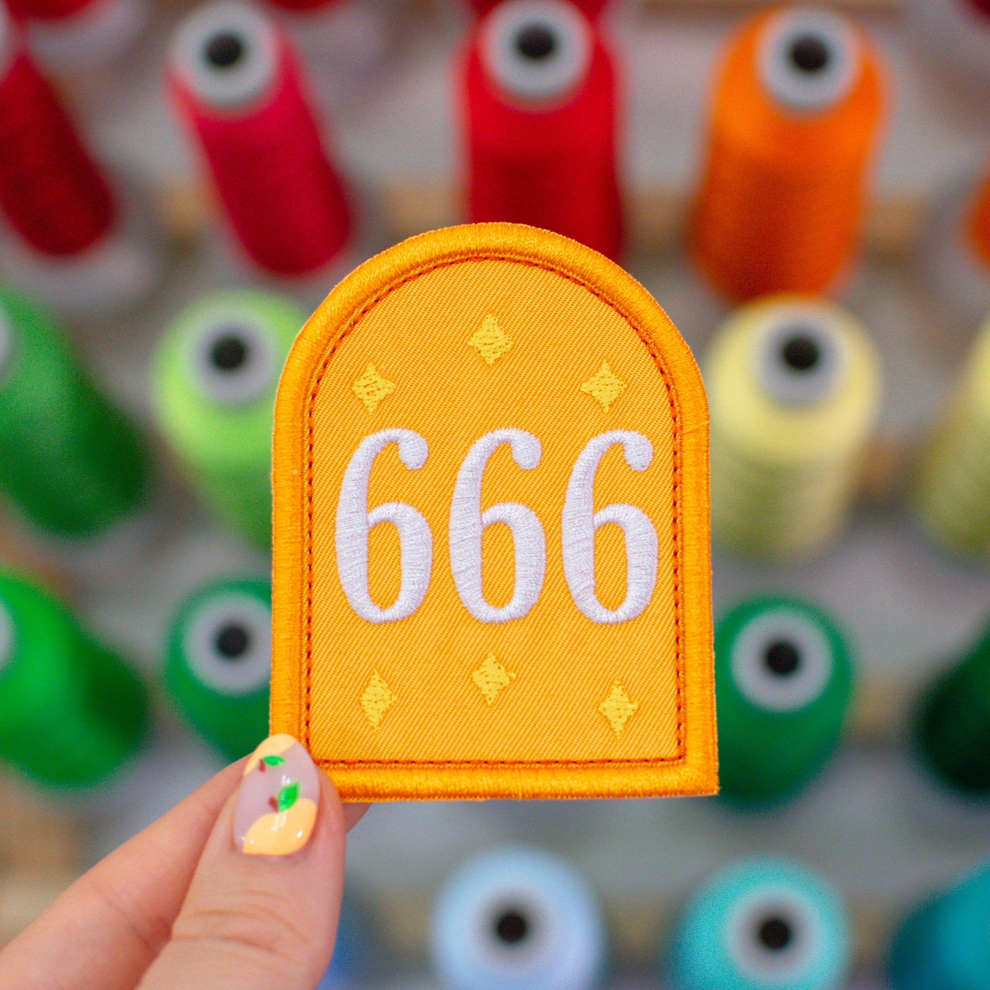 Angel Number 666 Patch Embroidery Design – Designs by Drea