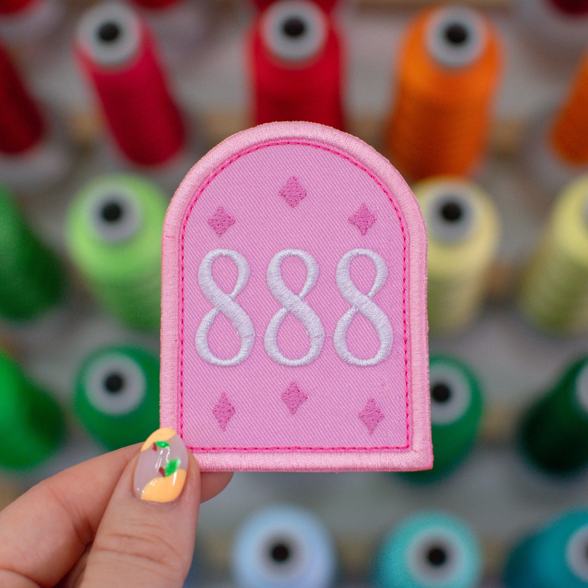 Angel Number 888 Patch Embroidery Design – Designs by Drea