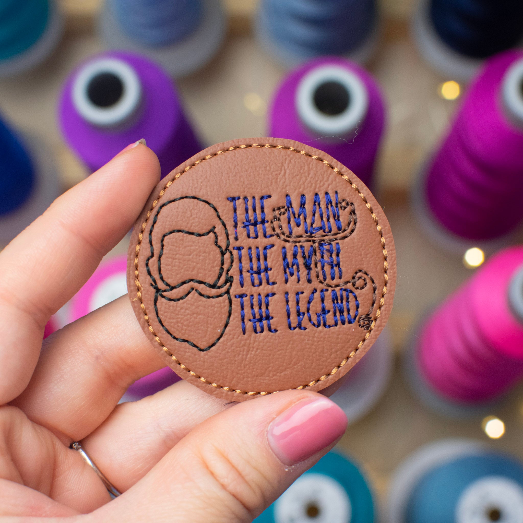Man Myth Legend Feltie Embroidery Design – Designs by Drea