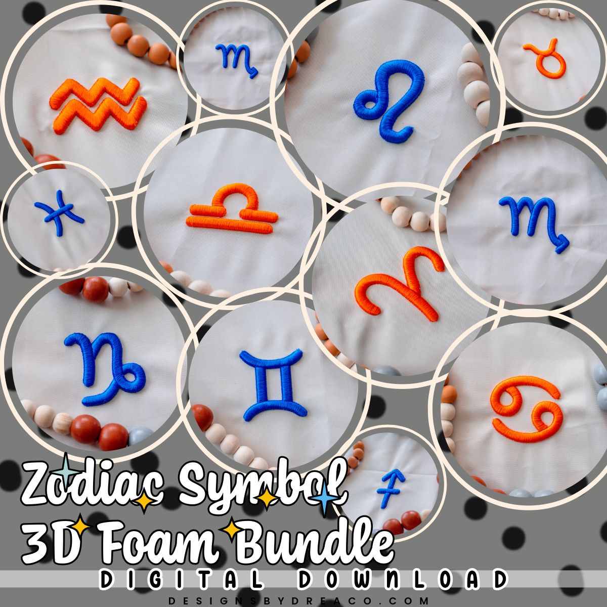 Zodiac embroidery designs 60 photos - Youhoroscope.com