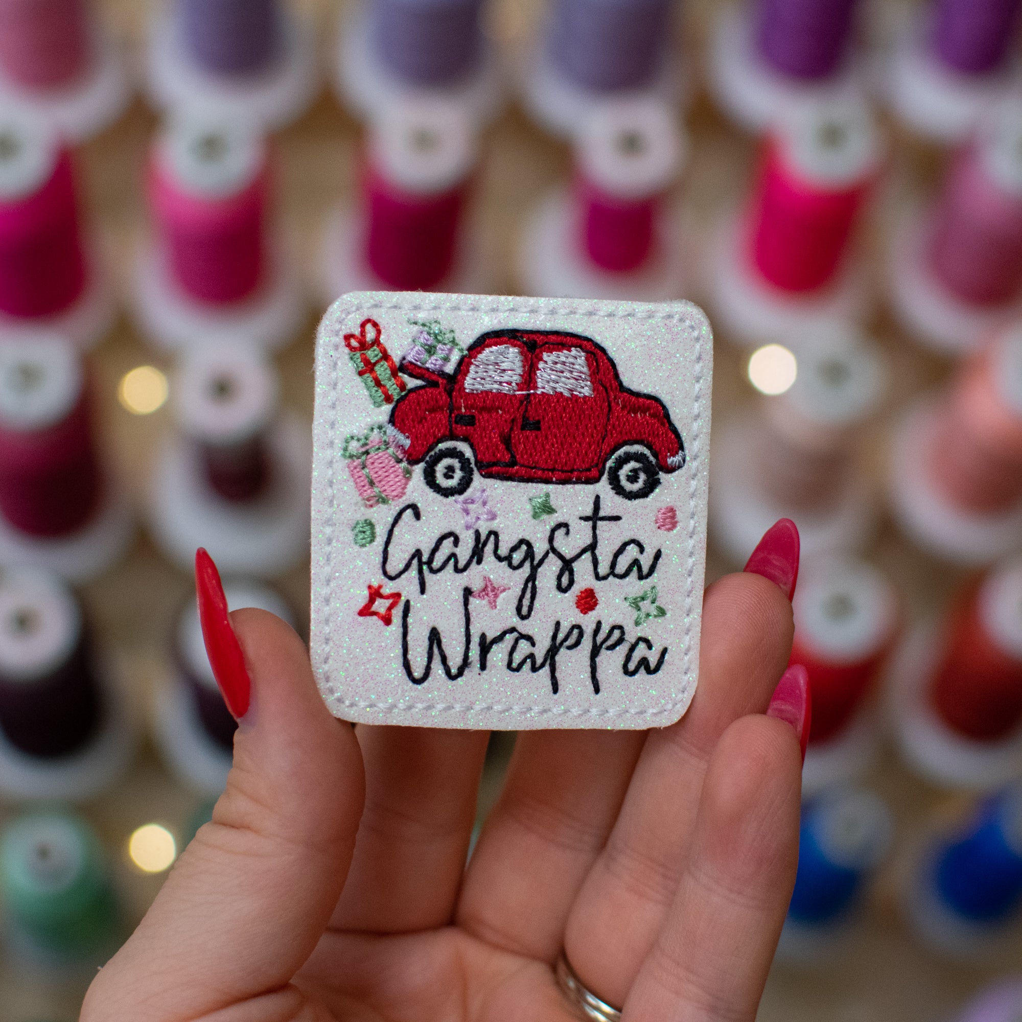 Gangsta Wrappa Embroidery Design – Designs by Drea